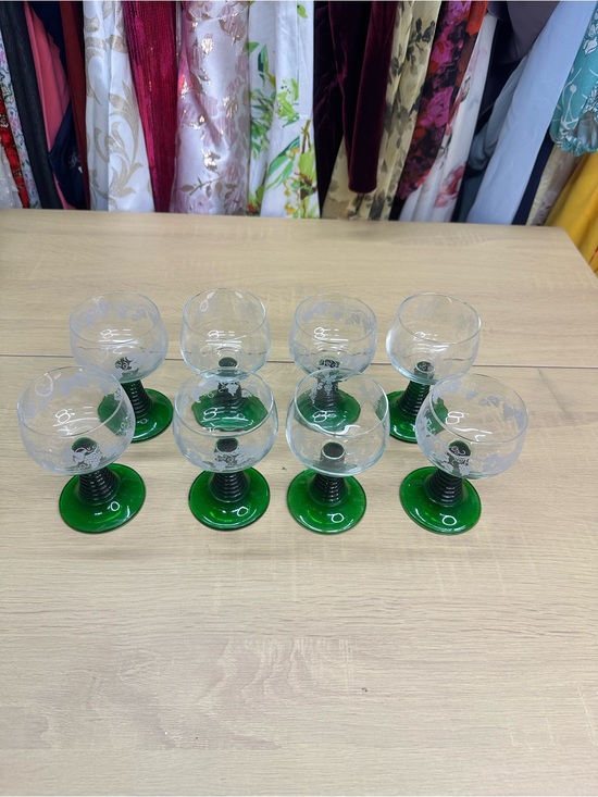 Luminarc | Dining | 8 Vintage Luminaric Roemer Glasses 4 Oz Glasses Euc ...